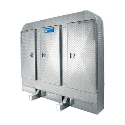 Dyna-Light Cab Rack w/ Enclosure - Cab Racks