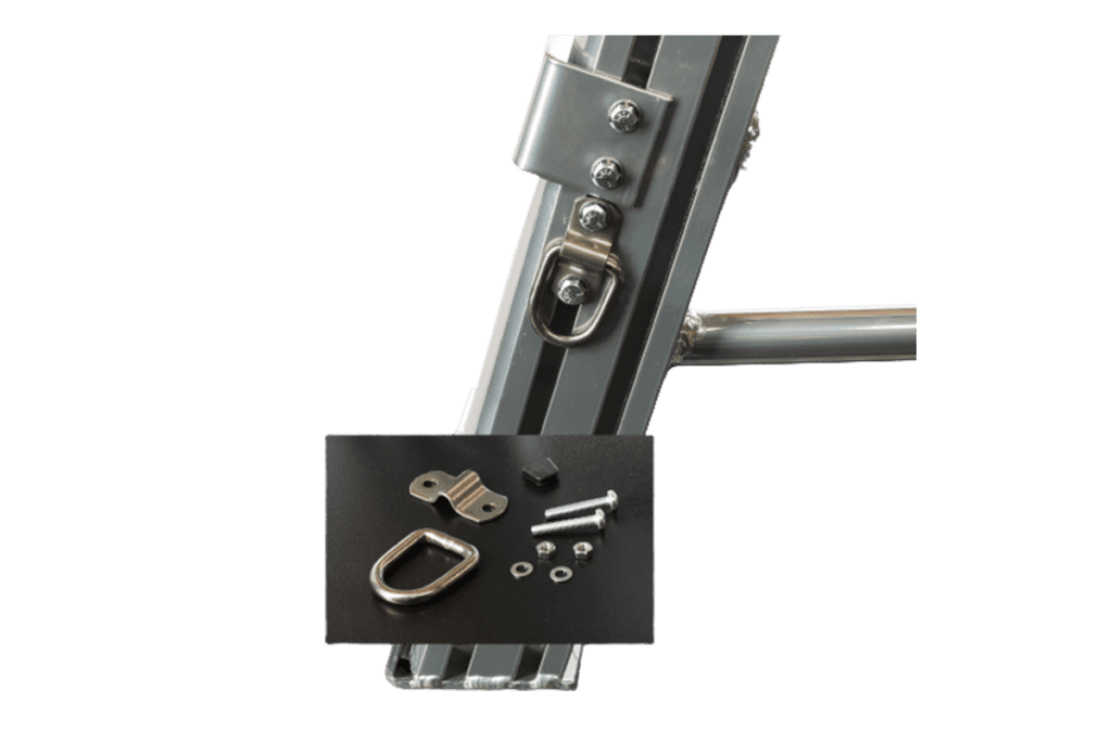 Load Securement Stainless D-Ring Kit - 2 pc - Merritt Products